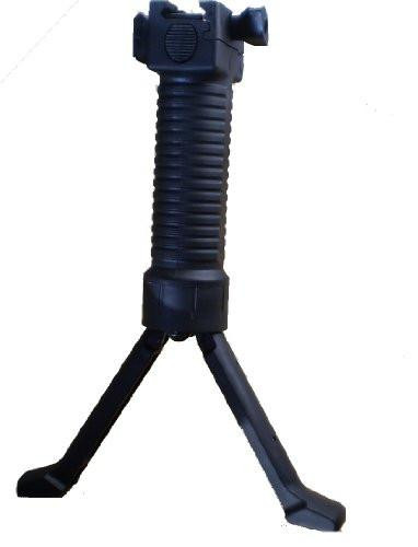 Polymer Grip Pod / Bipod with side rail, Steel insert Legs build in , 6 ...