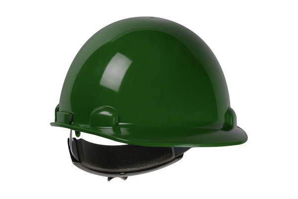 Dynamic Dom™ Cap Style Smooth Dome Hard Hat with HDPE Shell, 4-Point ...