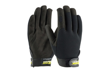 Maximum Safety® Professional Mechanic's Glove with Synthetic Leather ...