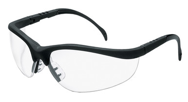 Klondike® KD1 Matte Black Finish Frame Clear Lens - Y-pers, Inc.