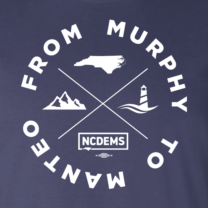 From Murphy to Manteo (Navy Long-Sleeve Tee) - North Carolina ...
