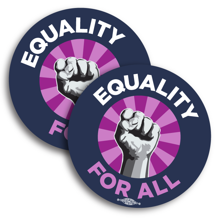Equality for All (4" Vinyl Sticker -- Pack of Two!) - North Carolina ...