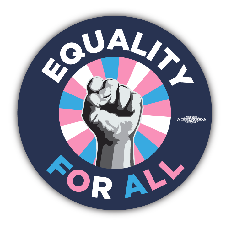 Equality for All (4" x 4" Vinyl Sticker -- Pack of Two!) - North ...