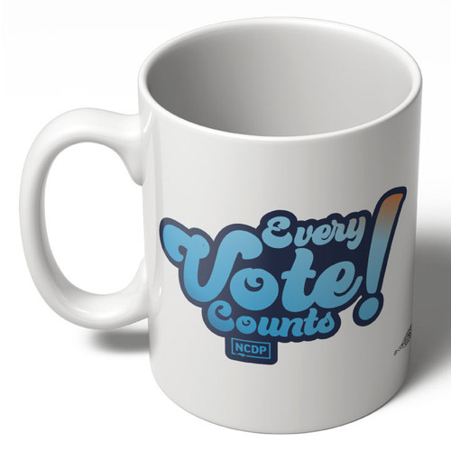 Every Vote Counts (11oz. Coffee Mug) - North Carolina Democratic Party ...