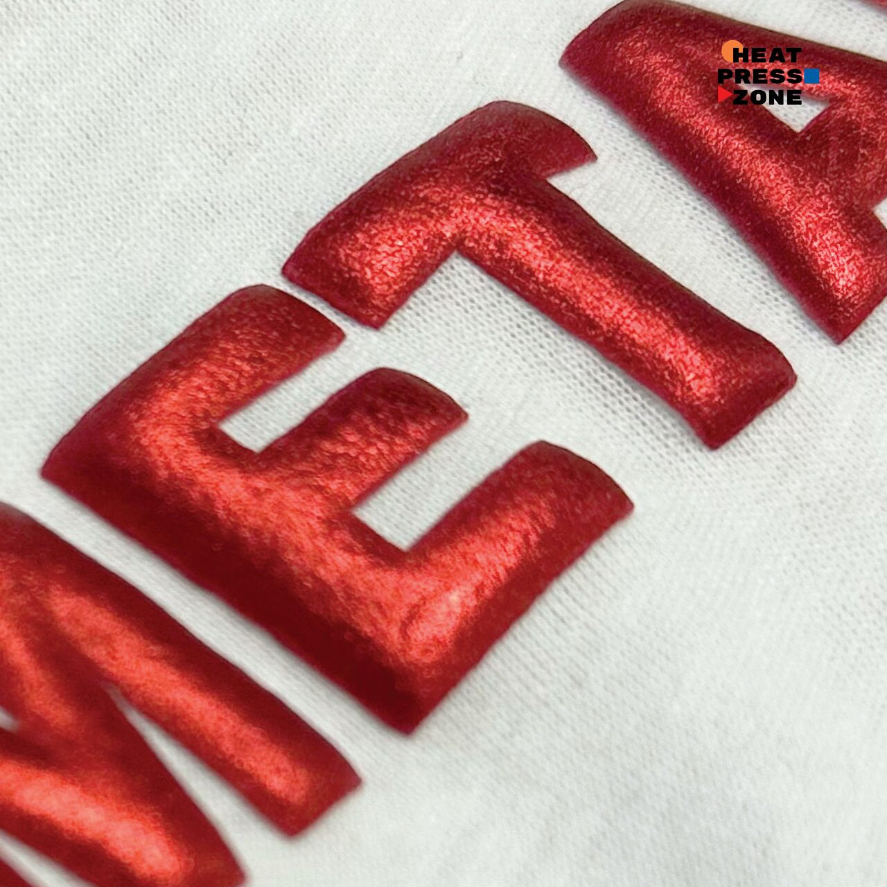 Ultra Flex 3D PUFF Metallic 20” wide Heat TRANSFER Vinyl for T-Shirt ...