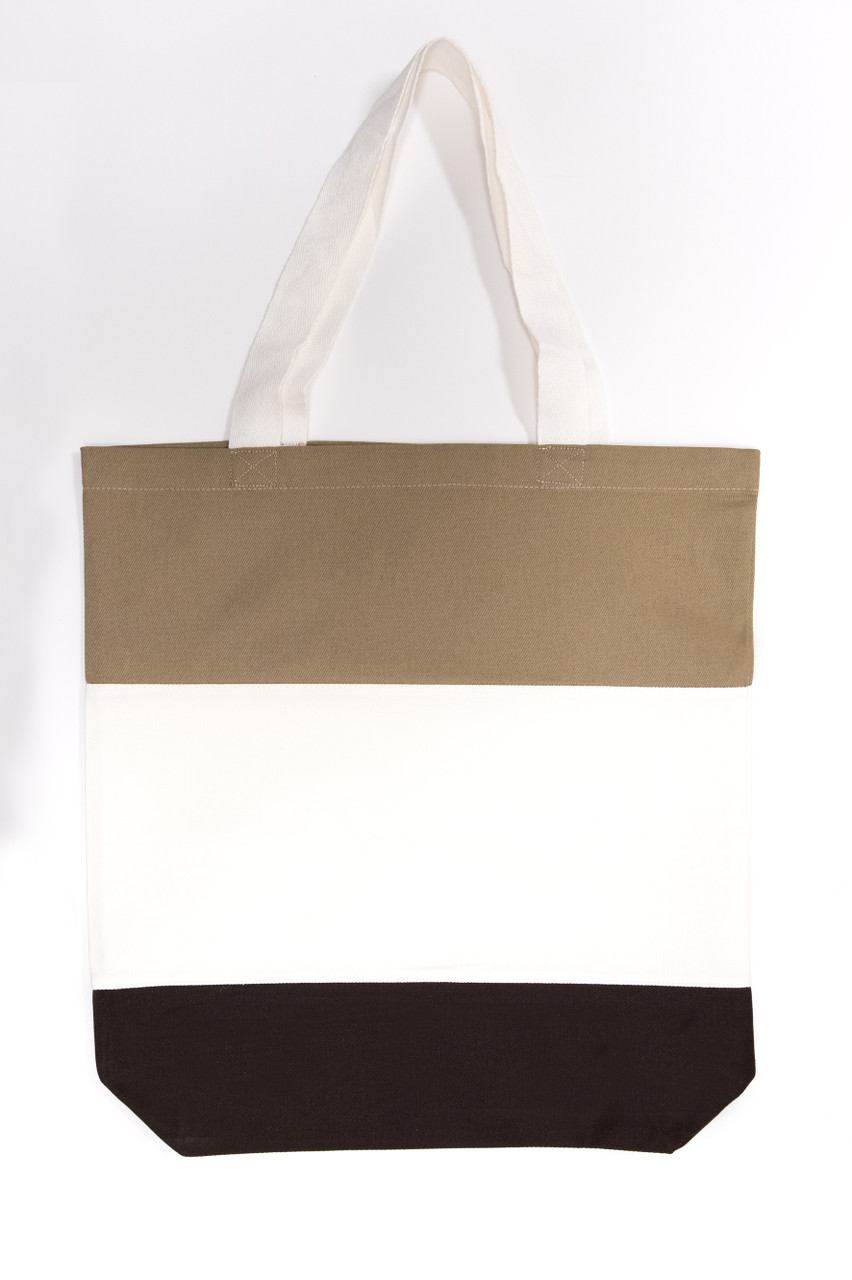 Color Block Tote Bag - Mix and Match