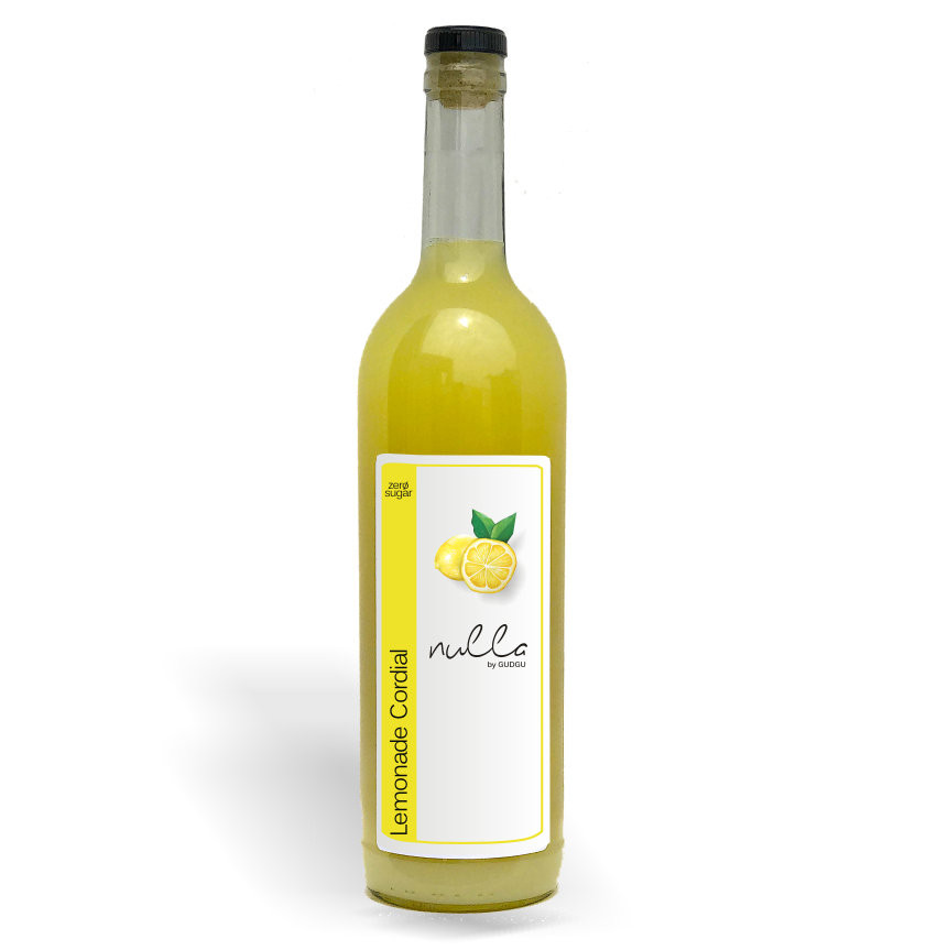 SUGAR-FREE LEMONADE CORDIAL - 750ML