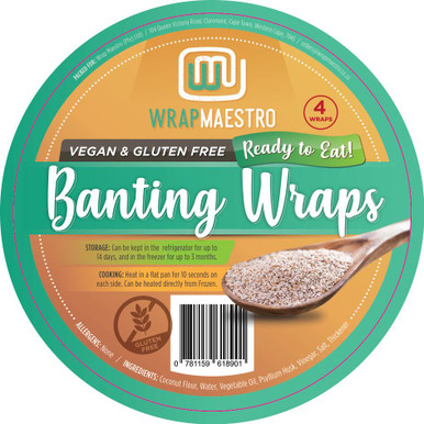 BANTING WRAPS 4'S - Off the Gluten Path