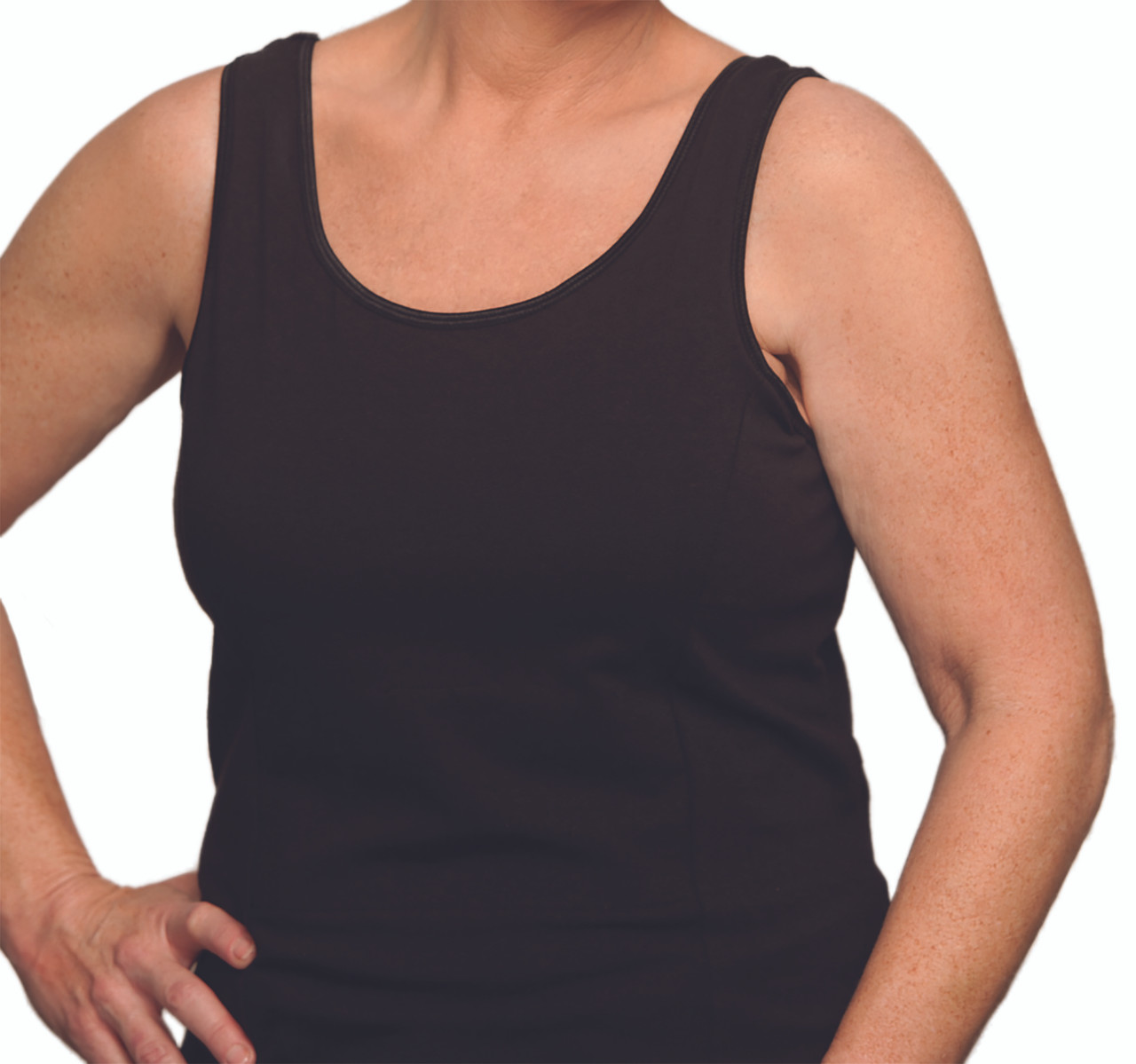 Nearly Me® 521 Post Op Cami With Zipper