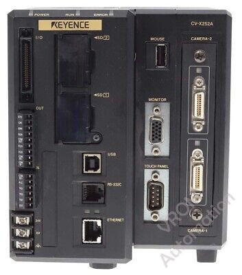 Keyence CV-X252A High Speed Controller Machine Vision System - VROM ...