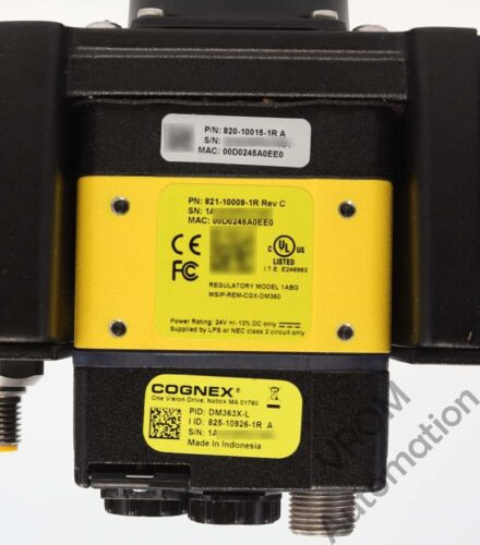 Surplus COGNEX DM363X-L A COGNEX DataMan Camera with Smart Vision Light ...