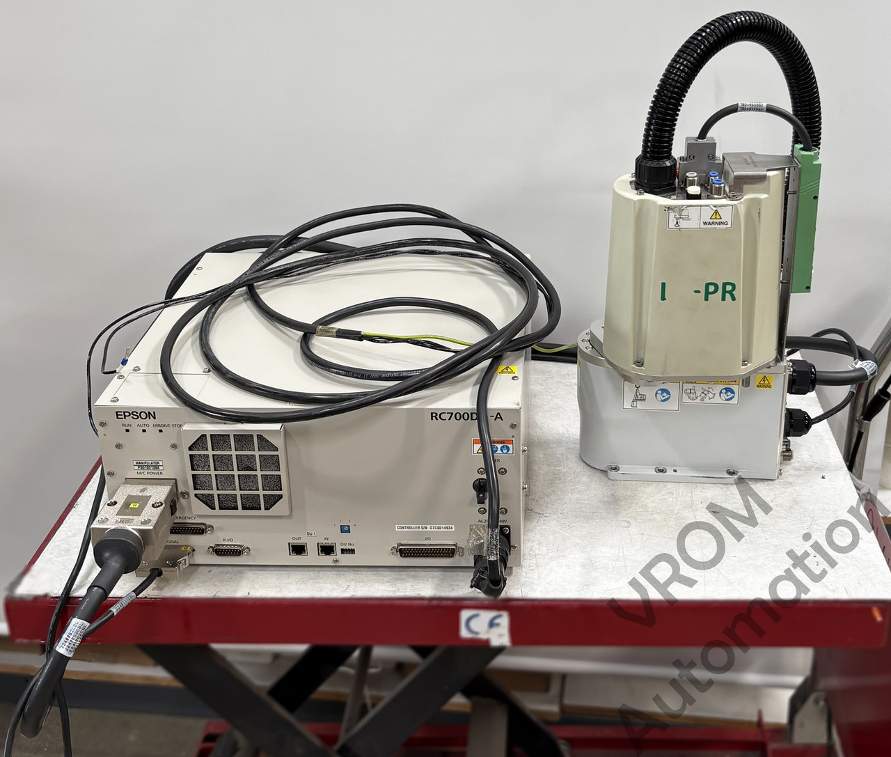 Epson Seiko G1 Scara Robot G1-171S with RC700DU-A Controller - VROM ...