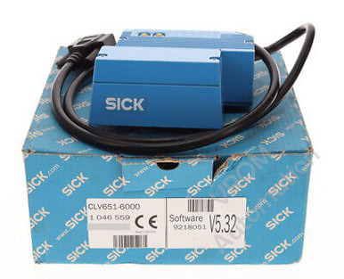 New SICK CLV651-6000 Bar Code Scanner Sensor - VROM Automation
