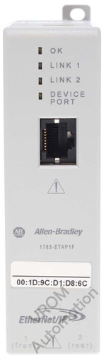 Allen Bradley 1783-ETAP1F / A EtherNet/IP Taps 100Base-FX LC Fiber Two ...