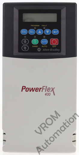 Surplus Allen Bradley 22C-D022N103 /B PowerFlex 400 22A 15HP 480V 3P ...