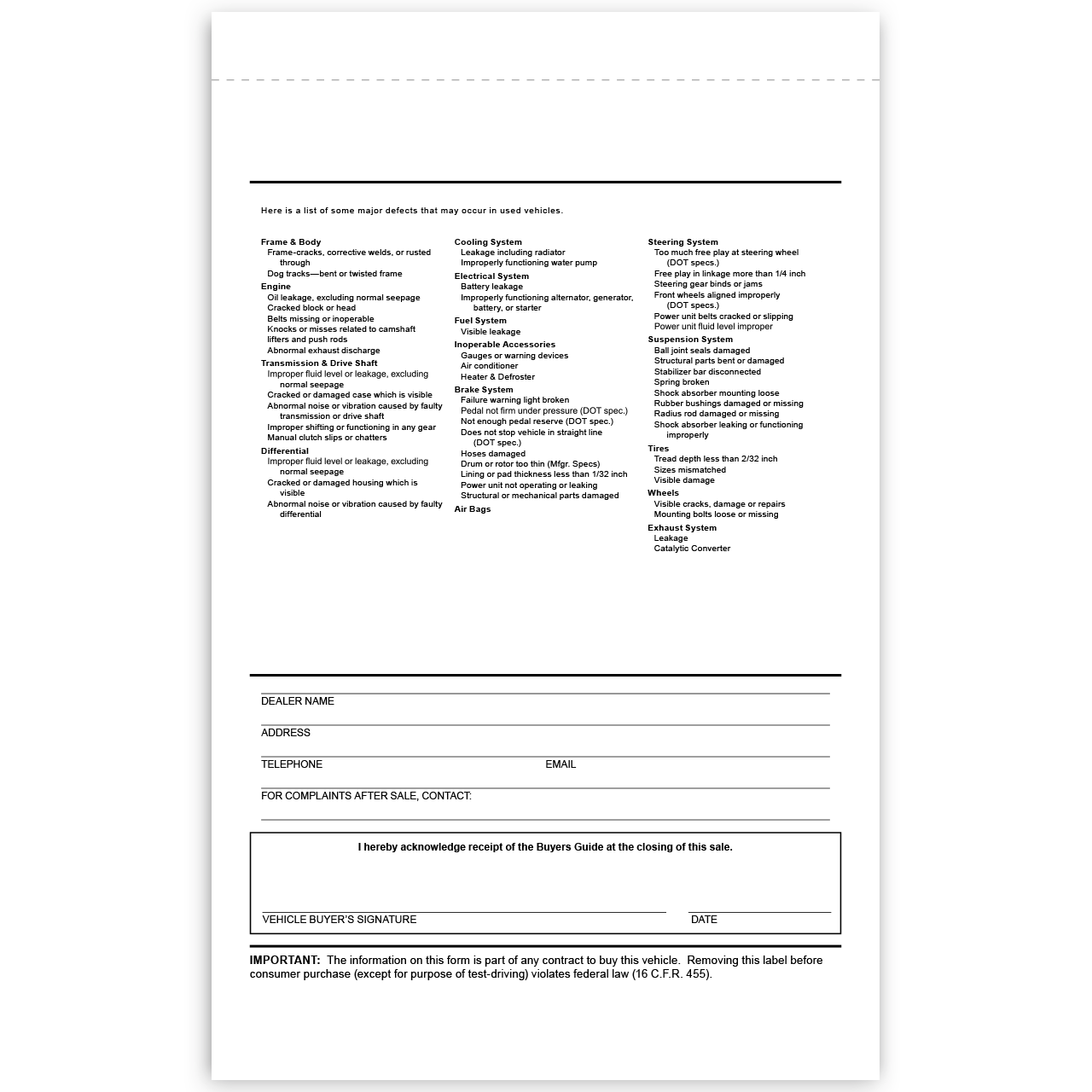 Buyers Guides-Blank with No lines