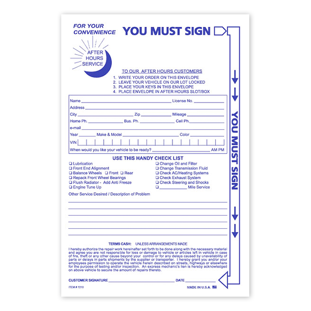 Night Drop Box - Standard