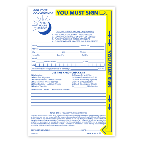 Night Drop Envelope - Highlighted