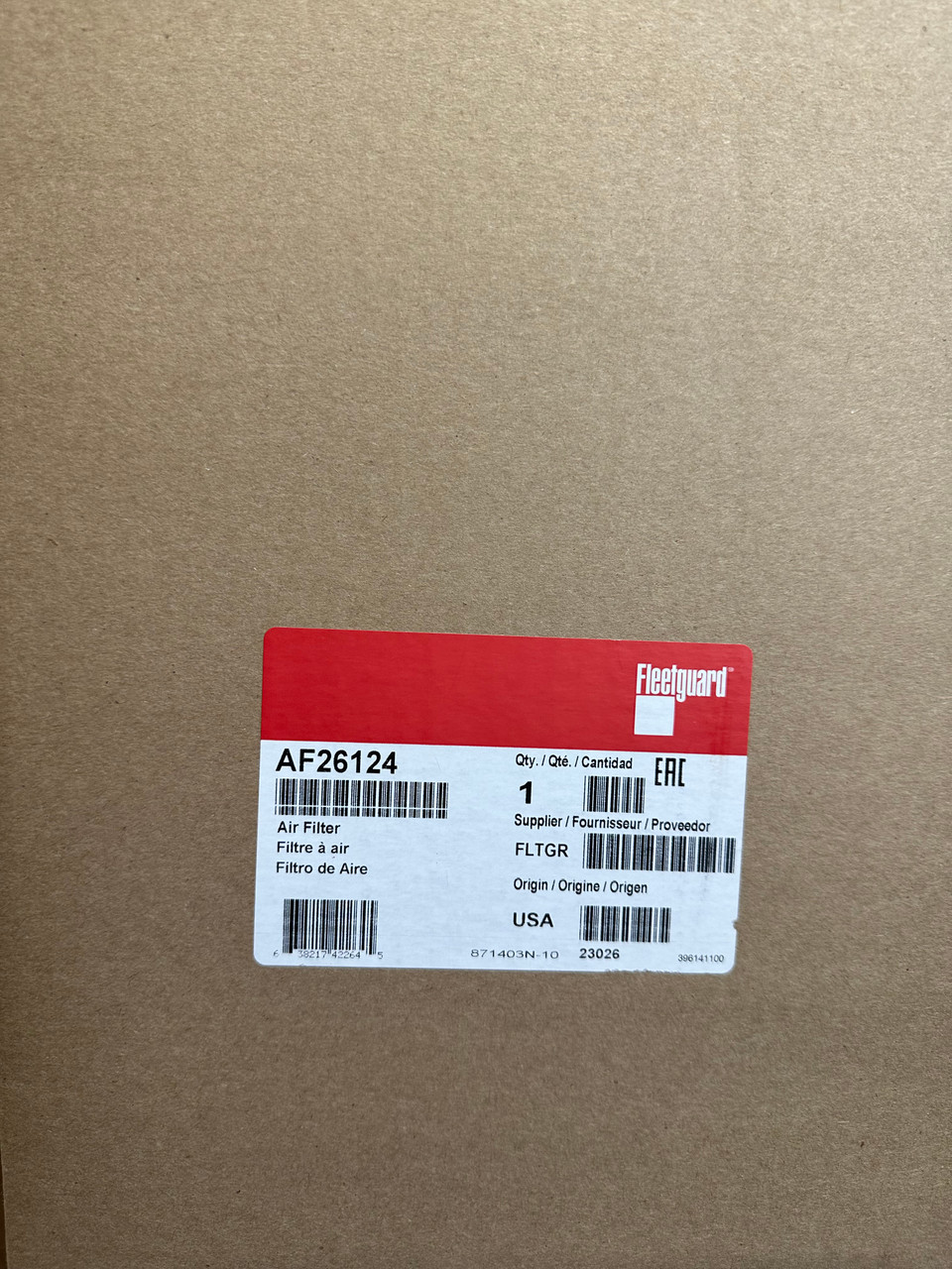 Fleetguard®️ AF26124