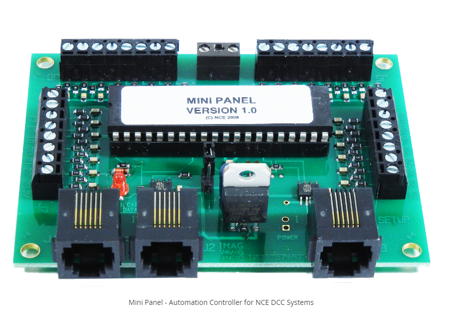 NCE DCC Mini Panel Automation Controller
