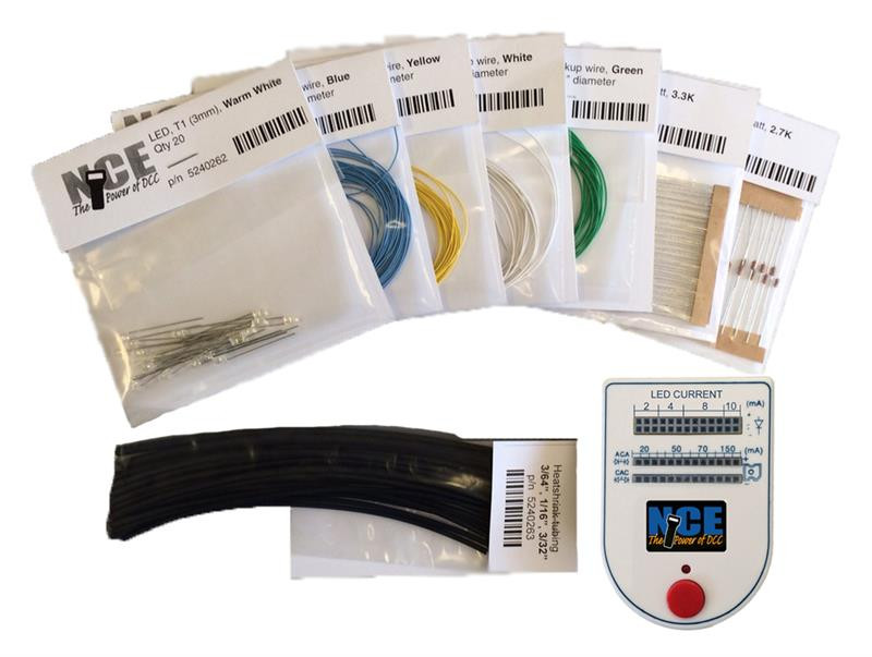 NCE DCC Locomotive Installation LED Lighting Kit