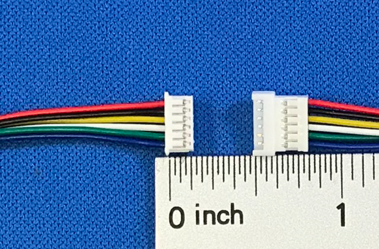 NCE DCC 6 Pin Wiring Harness Set (4 pk)