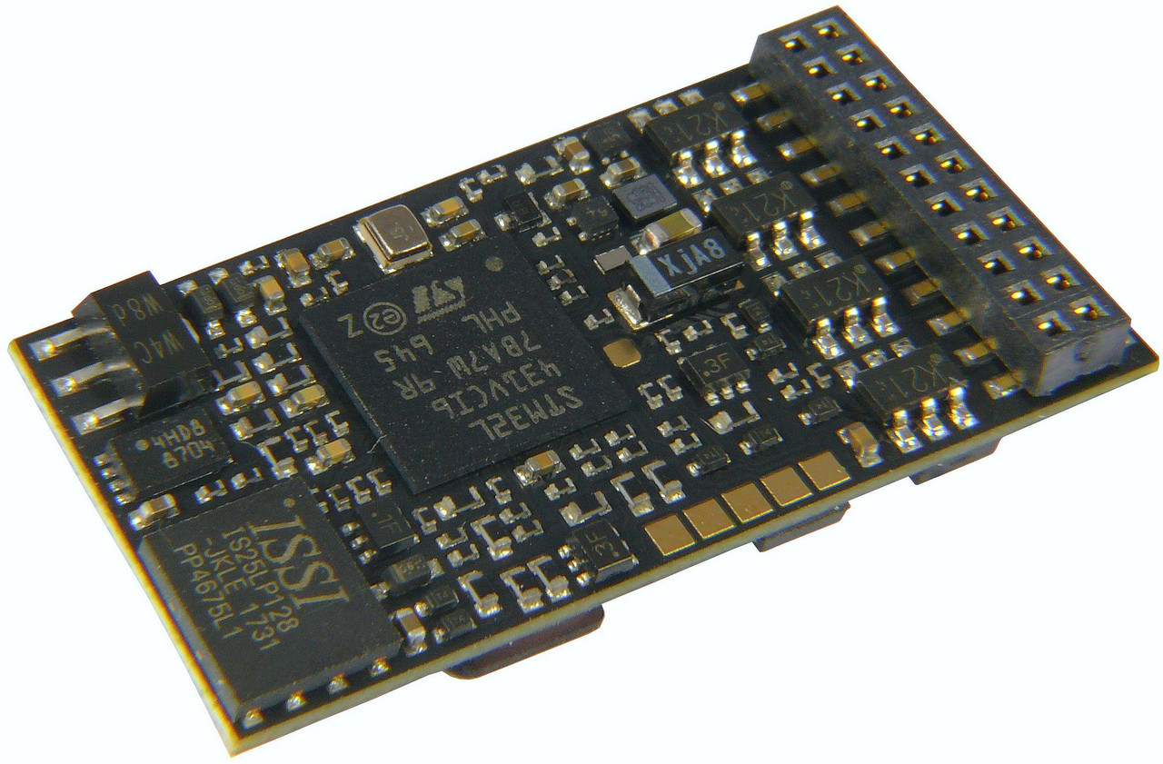 ZIMO MS440C Standard DCC Sound Decoder - NEM660 21MTC Integral Connector