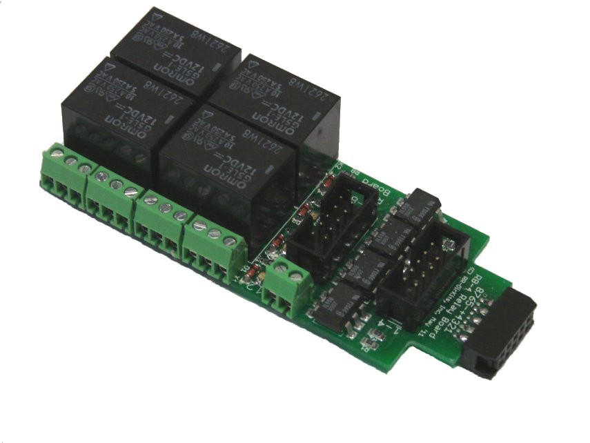 RR-CirKits RB-4 Quad Relay Board