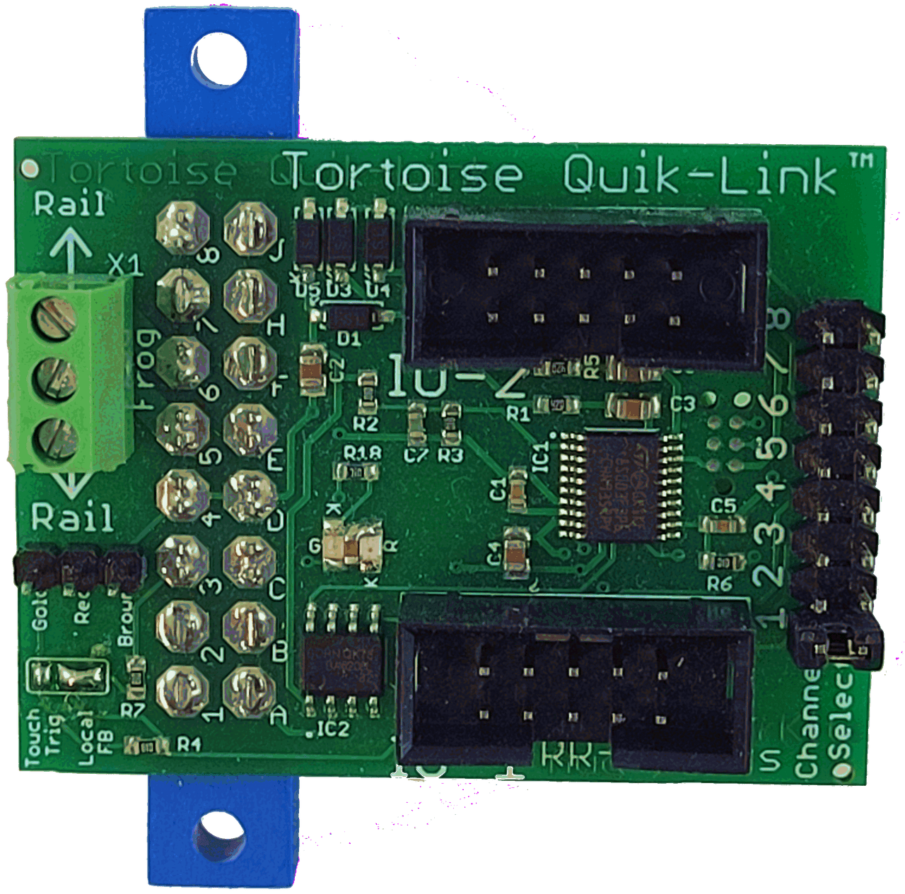 RR-CirKits Tortoise-TAB Tortoise Adapter Board w/ Solderless Breakaway ...