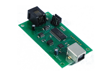 NCE DCC Power Cab USB Interface PC Connection Panel