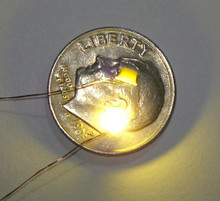 SBS4DCC 0402 SMD Warm White LED Pre-Wired 38ga Magnet Wire