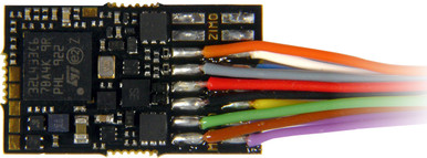 ZIMO MS480F Sub-Micro DCC Sound Decoder - NEM651 6-pin Wired Connector