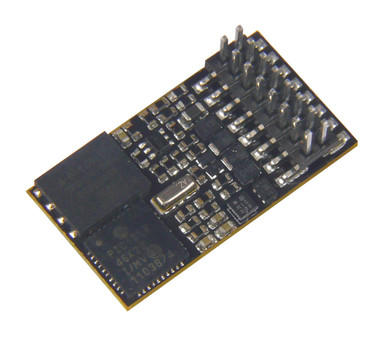 ZIMO MX648P16 Sub-Micro DCC Sound Decoder - NEM658 PluX16 Integral ...