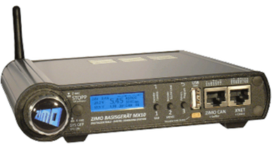 ZIMO STARTG MX10 DCC Command Station with MX33 Handheld and 600W Power ...
