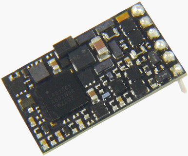 ZIMO MN160L Nano DCC Decoder - NEM651 6-pin Angled Integral Connector