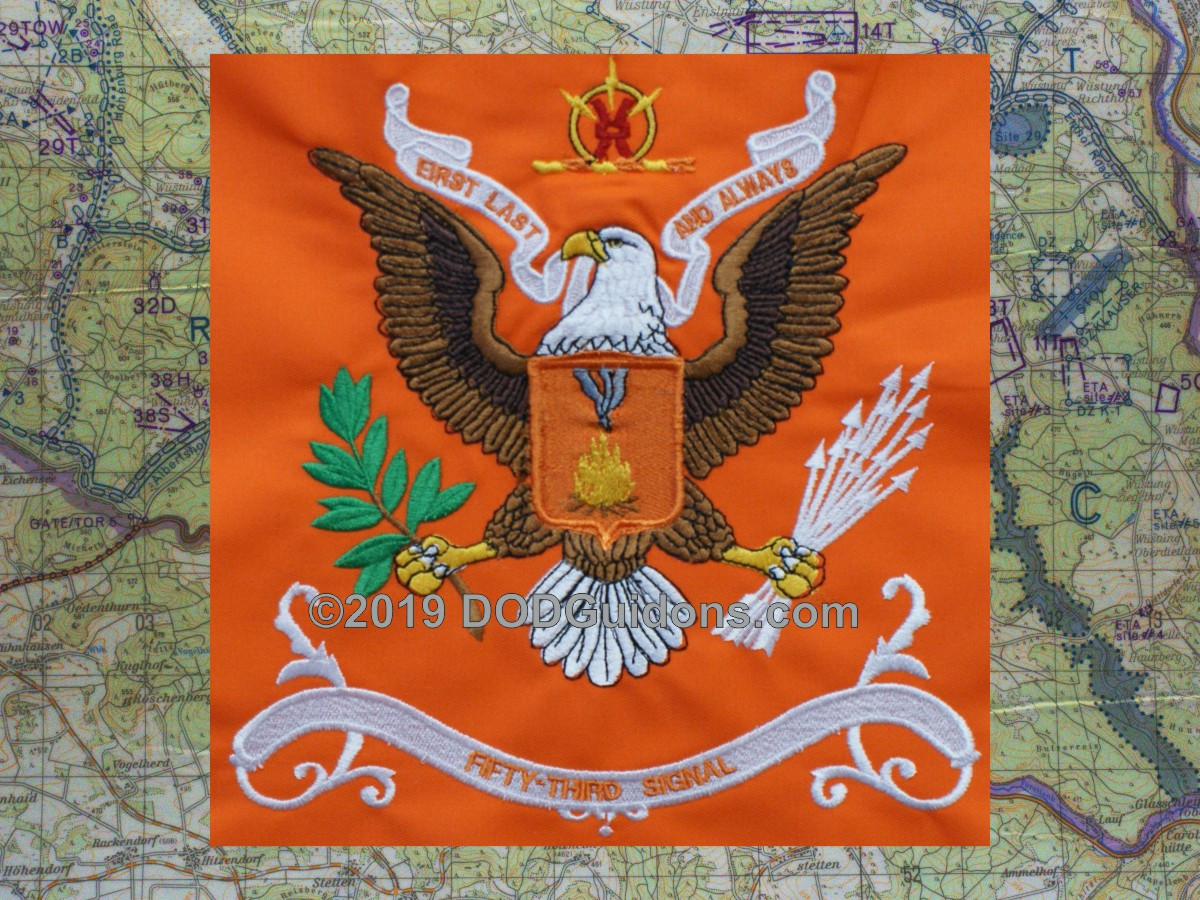 134th Signal Battalion Flag