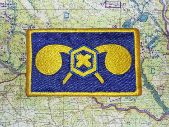 Chemical NBC Tactical Brown Patch H1 - DODGuidons Flags and Streamer