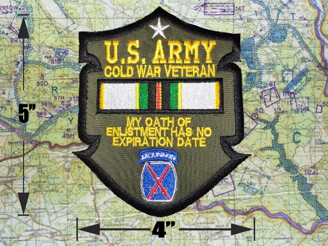 Cold War Veteran Oath Of Enlistment 10th ID B3 - DODGuidons Flags and ...