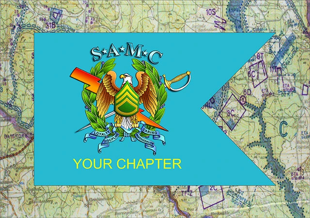 Audie Murphy Club Guidon – Custom Double-Sided Embroidered Flag ...