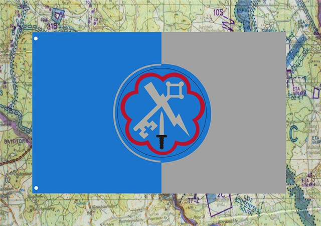 207th Military Intelligence Brigade Outdoor Flag