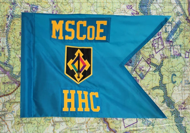 HQ MSCoE Guidon for Frame