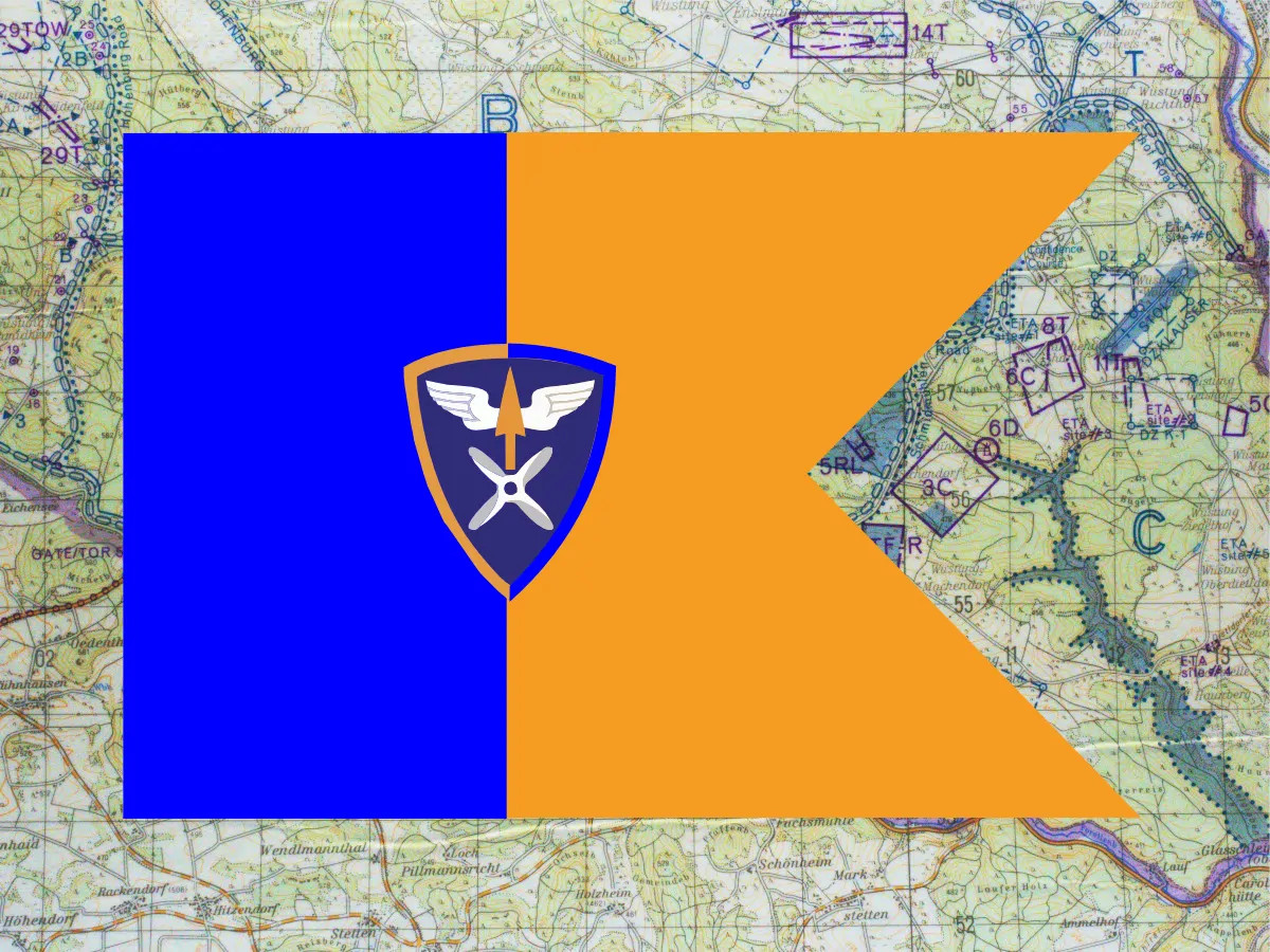 110 Aviation Brigade Guidon (Regulation)