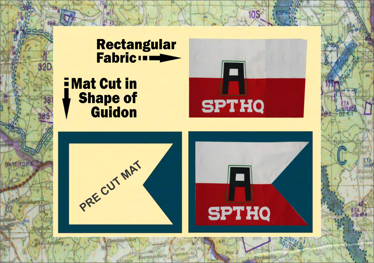 SPT HQ First Army Guidon