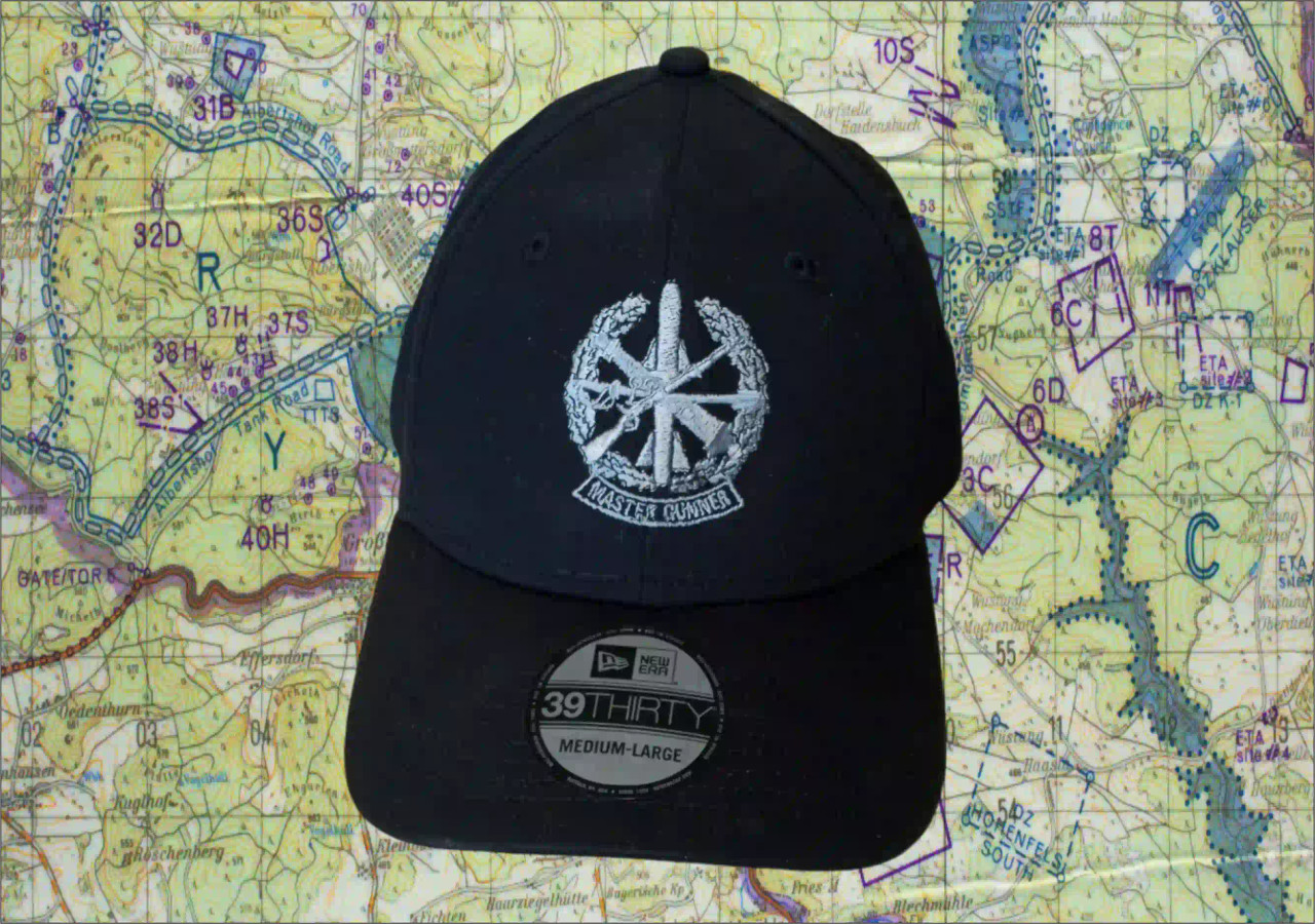 Master Gunner Badge Ball Cap