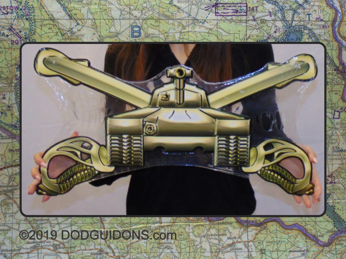 U.S. ARMY ARMOR METAL SIGN