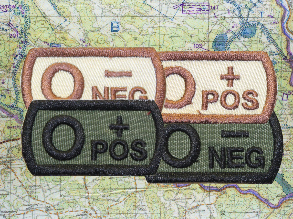 Blood Type Tactical Patch B7