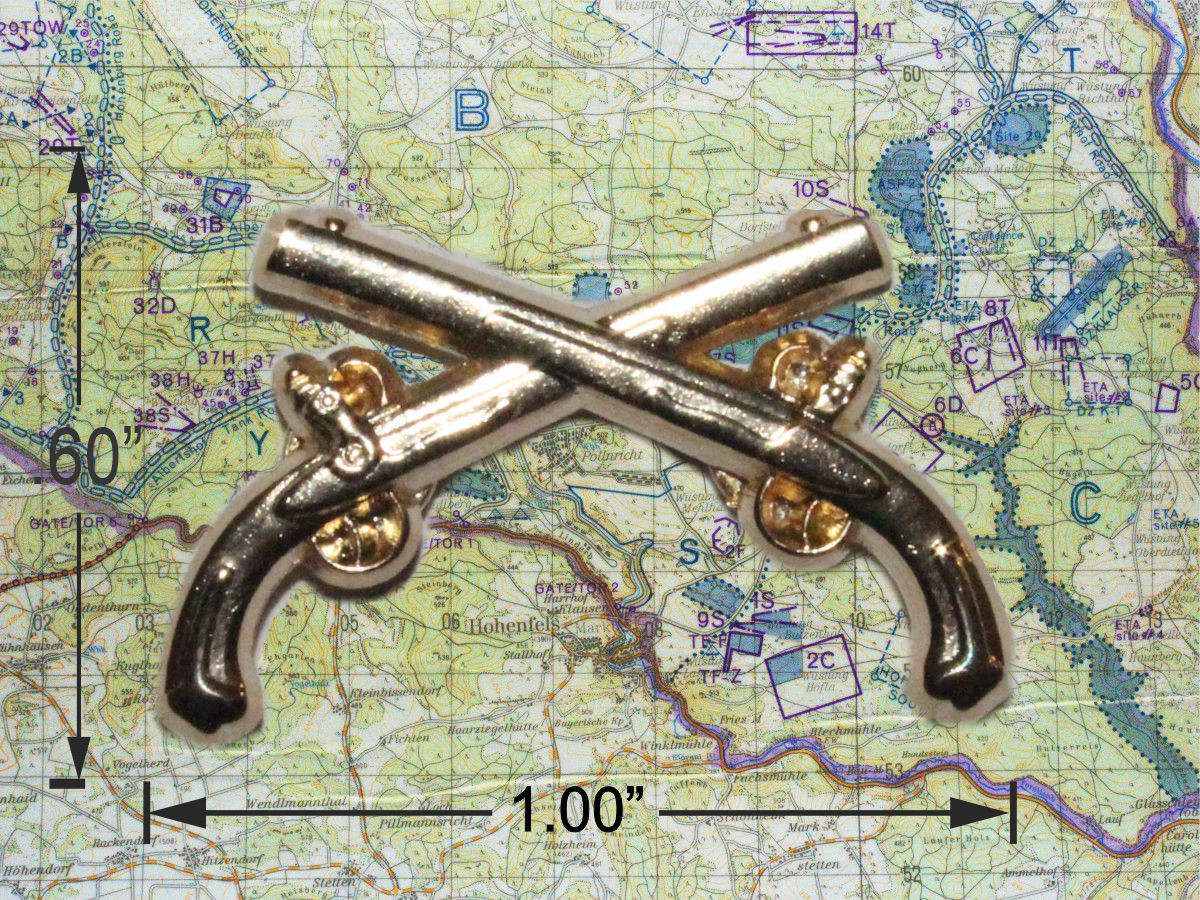 Military Police Branch Hat Pin