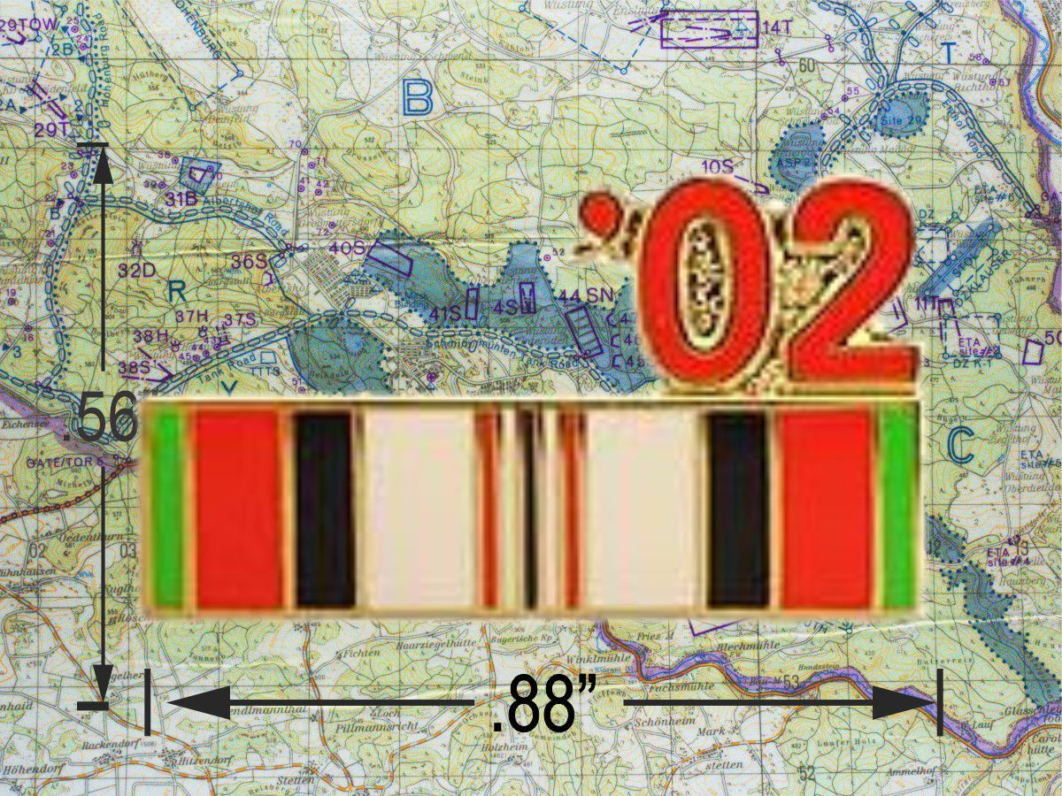 Enduring Freedom Ribbon 02 Cap Pin K22