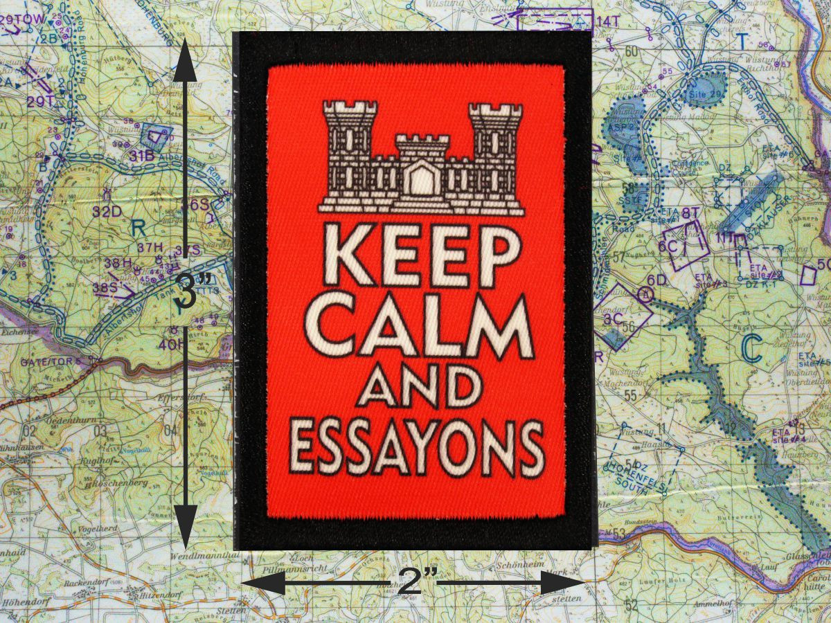 Keep Calm and Essayons G9