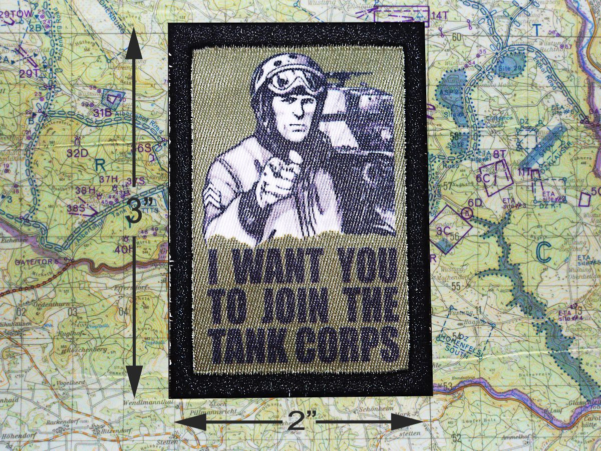 Join The Tank Corps Tactical Patch Y2